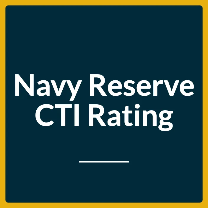 Cryptologic Technician – Interpretive (CTI): Navy Reserve (2025)